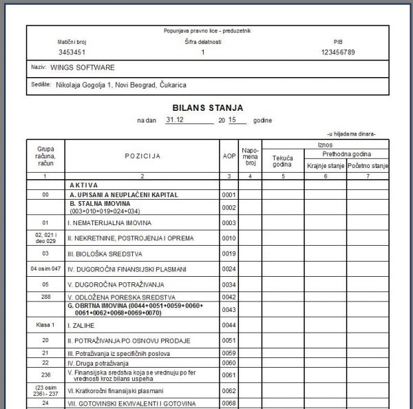 Program – Wings Software